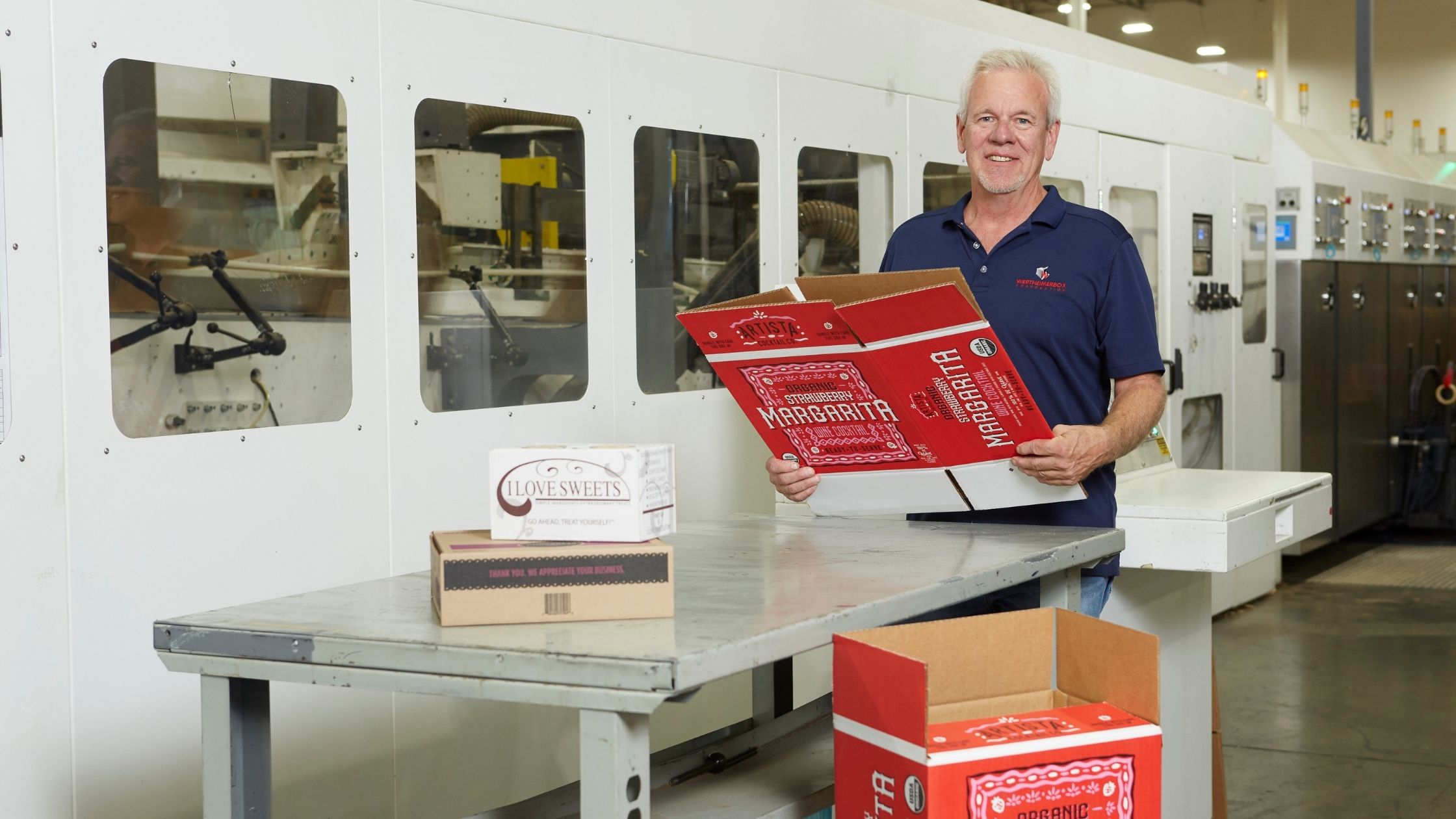 Buy Branded Custom, Color Boxes With Logo | Wertheimer Box Corp.